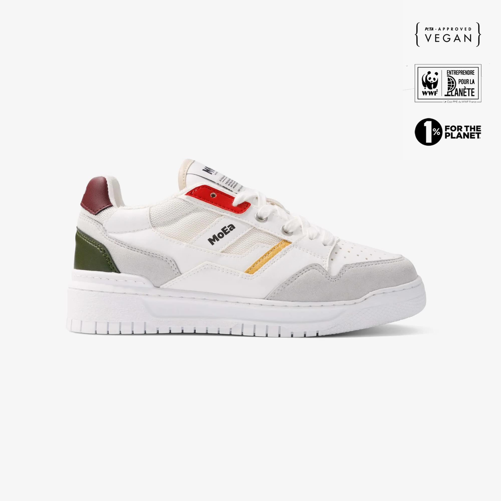 MoEa Sneaker Gen2-All In mit mehrfarbigen Akzenten | WWF